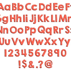 Neptune Machine Embroidery Font Monogram Alphabet, Bold Embroidery Font ...