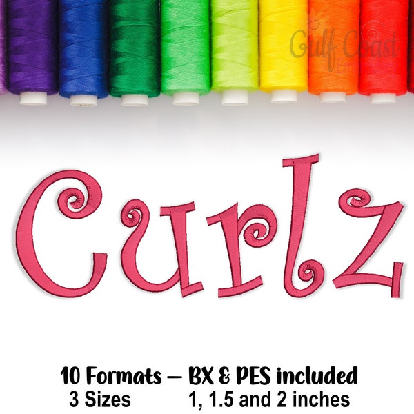 Curlz Font - Etsy