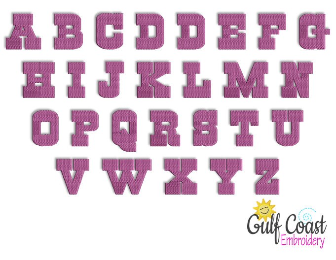 Digital Embroidery Font Bonanza Western Machine Embroidery | Etsy