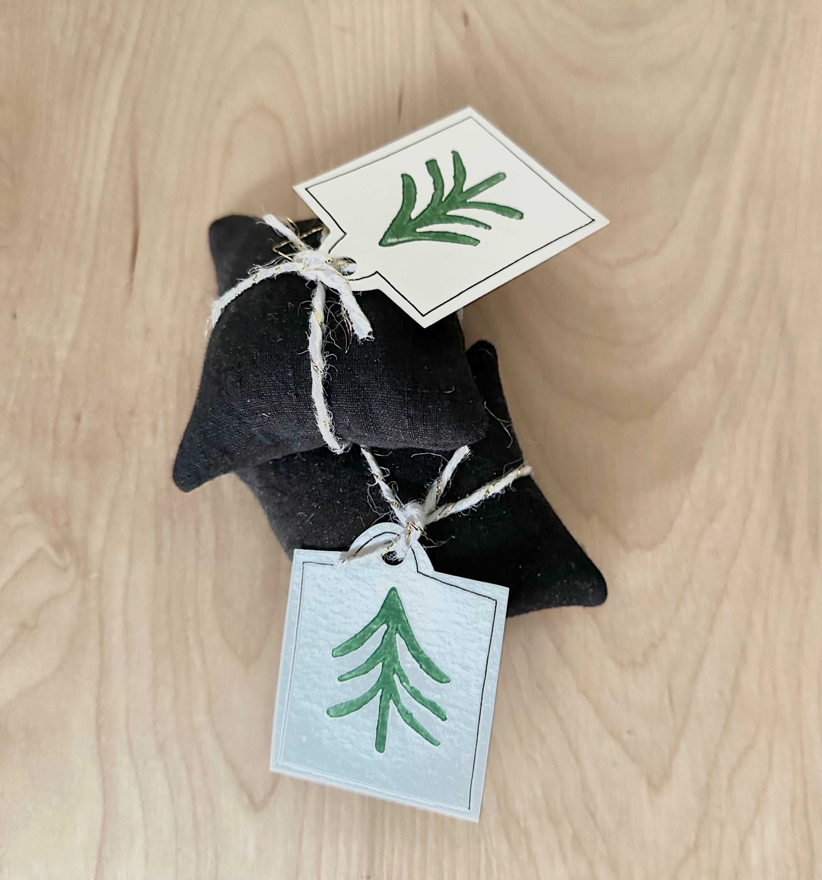 Maine Balsam Fir pine Sachets - Etsy