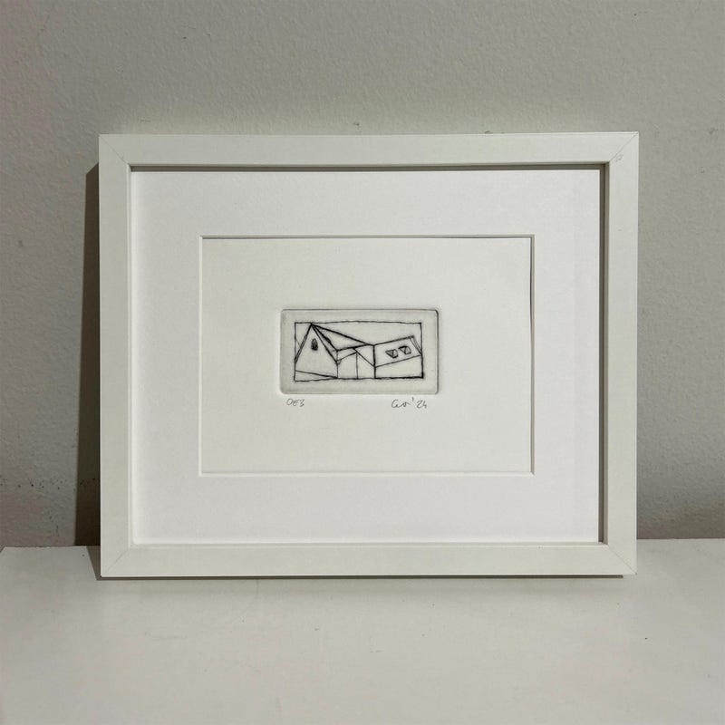 Original Drypoint - Etsy