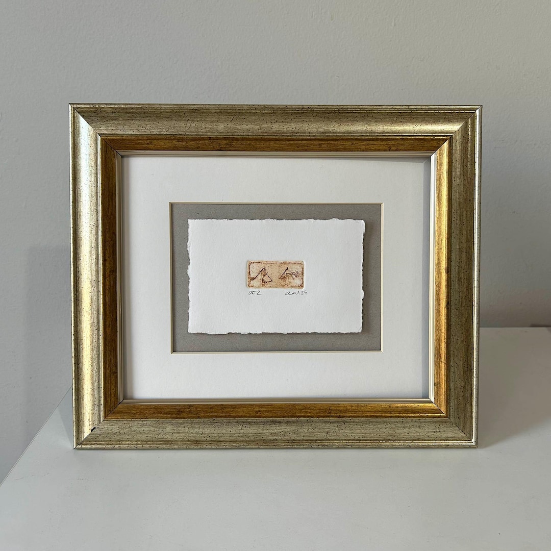 Dogs in Love | Original Etching, Hand-pulled Intaglio Print, Dog Art ...