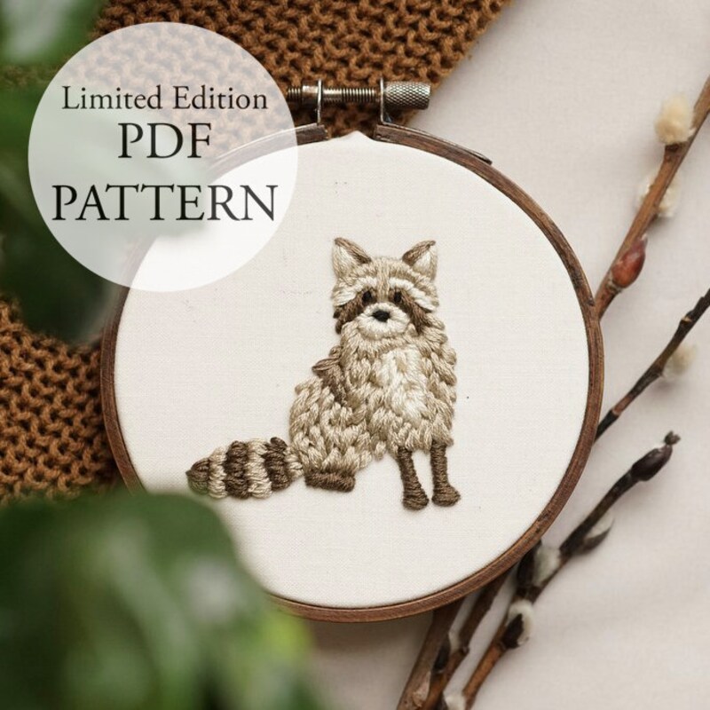 Woodland Embroidery Pattern - Etsy