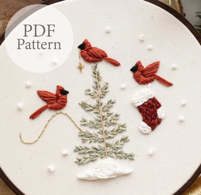 PDF Pattern Cardinals Decorating Step by Step Beginner | Etsy Canada