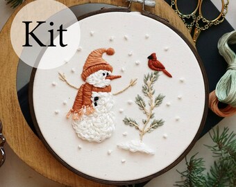 Winter Embroidery - Etsy