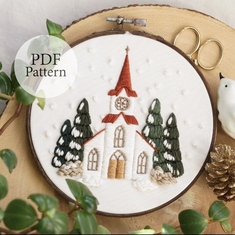 Church Embroidery - Etsy