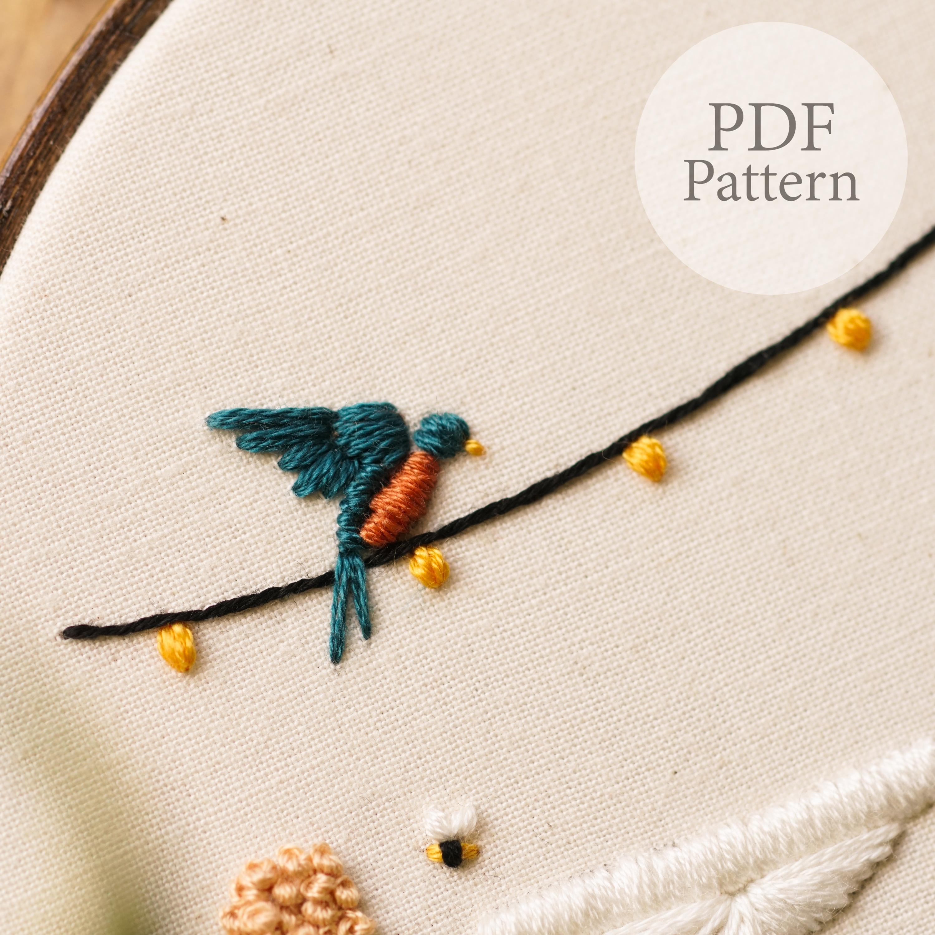 PDF Pattern - 6" Prairie Barn Swallows - Step by Step Beginner ...
