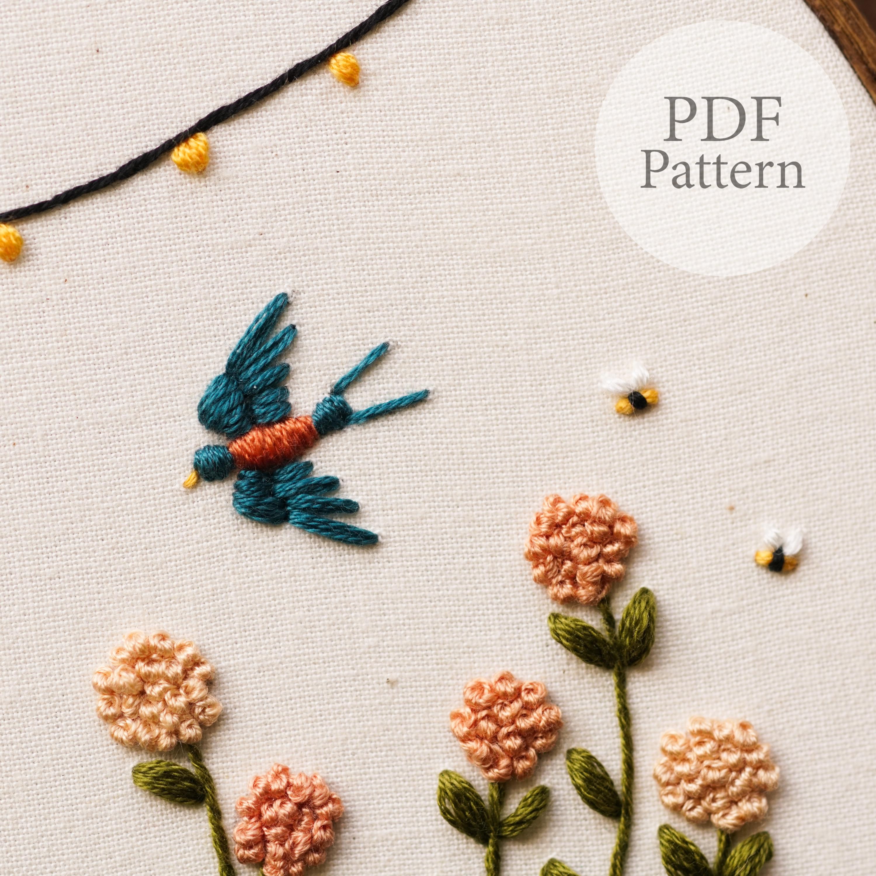 PDF Pattern - 6" Prairie Barn Swallows - Step by Step Beginner ...