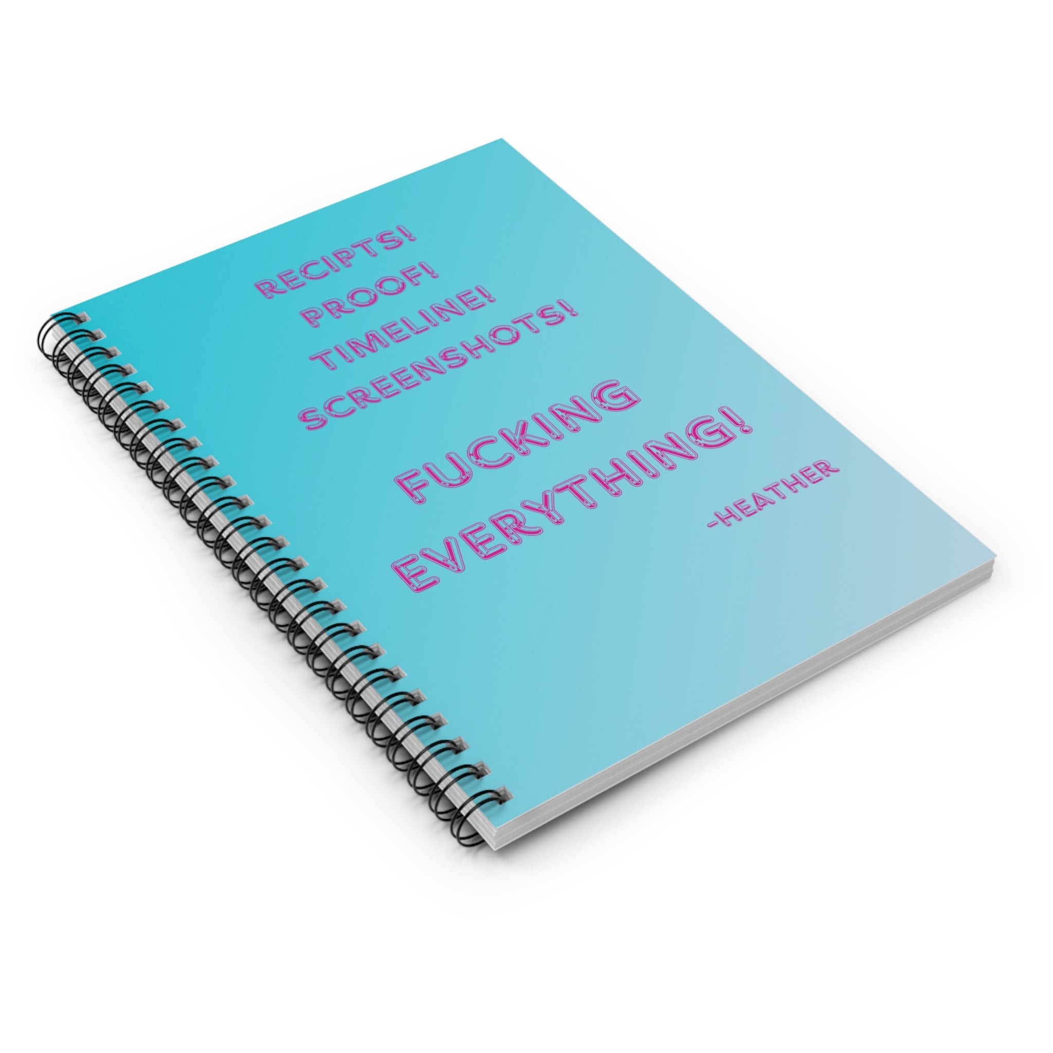 Receipts, Proof,timeline Real Housewives Notebook, Real Housewives of ...