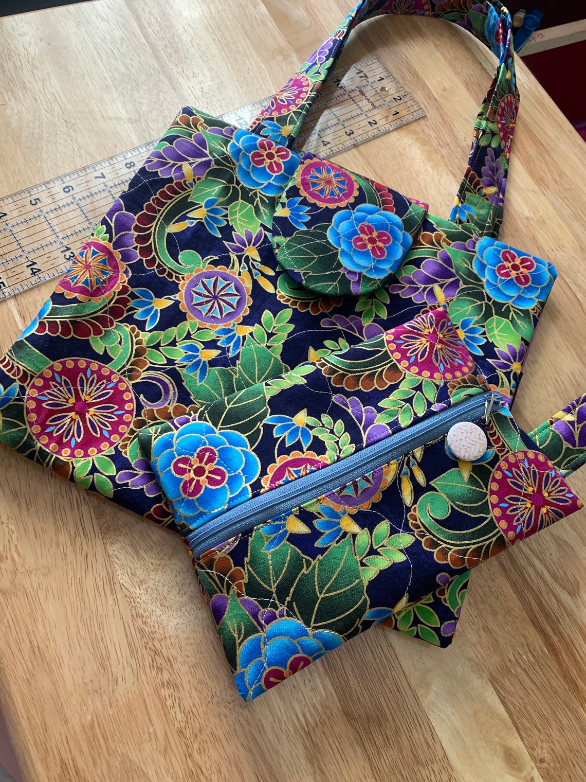 Coloring Bag coloring book coloring colorists travel bag | Etsy