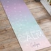 Workout Inspiration Personalized Yoga Mat, Yoga Accessories, Gifts for ...