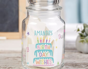 Birthday Wishes Jar - Etsy