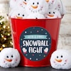 Indoor Snowball Fight Kit: Cotton Muslin Bag With Soft Snowballs - Etsy