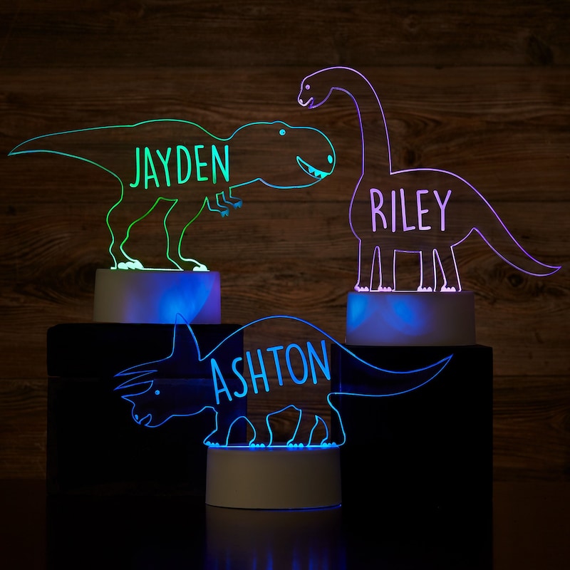 Dinosaur Light - Etsy