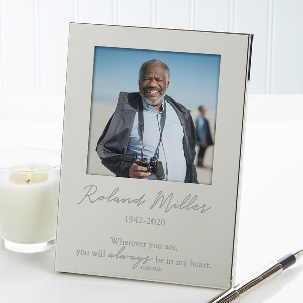 Memorial Husband Picture Frame - Etsy