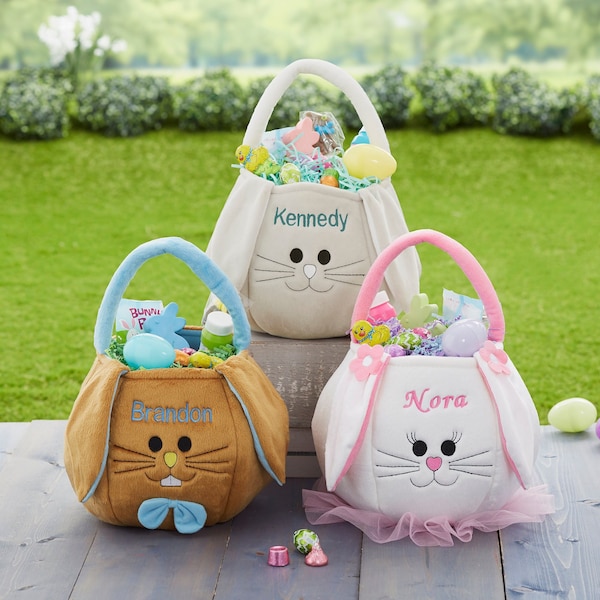 Easter Bunny Basket - Etsy