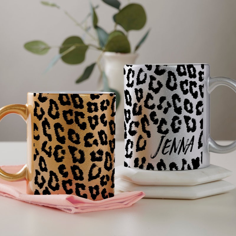 Leopard Coffee Mug - Etsy