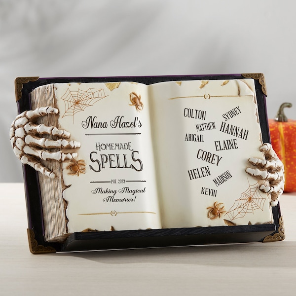 Halloween Spell Book - Etsy