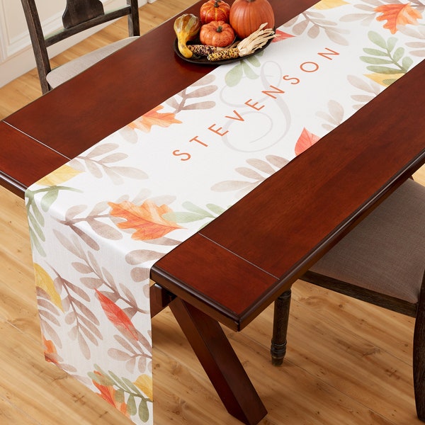Fall Table Runner - Etsy