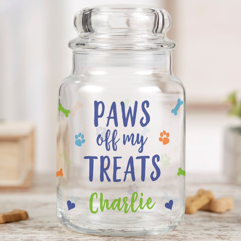 Dog Treat Jar - Etsy