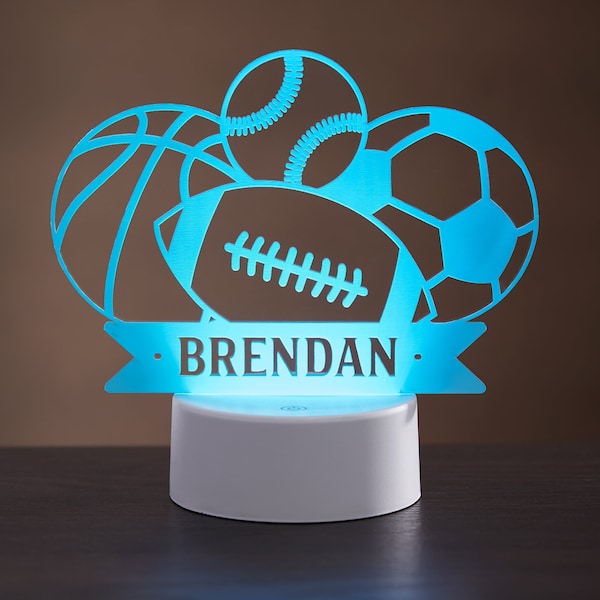 Sports Night Light - Etsy