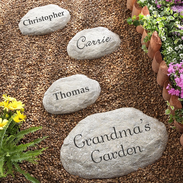 Personalized Garden Stone - Etsy