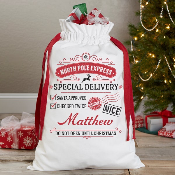 Large Santa Sack - Etsy