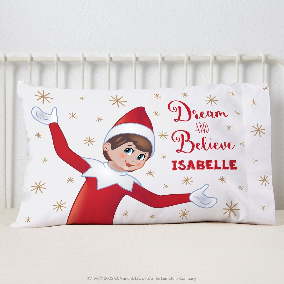 The Elf on the Shelf® Personalized Pillowcase, Personalized Gift for ...