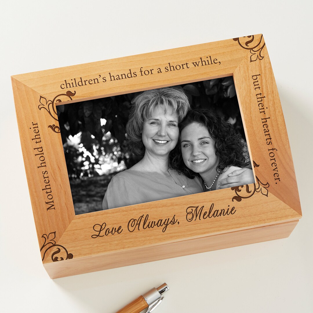 To My Mother Personalized Keepsake Box - Custom Memory Box for Mom ...