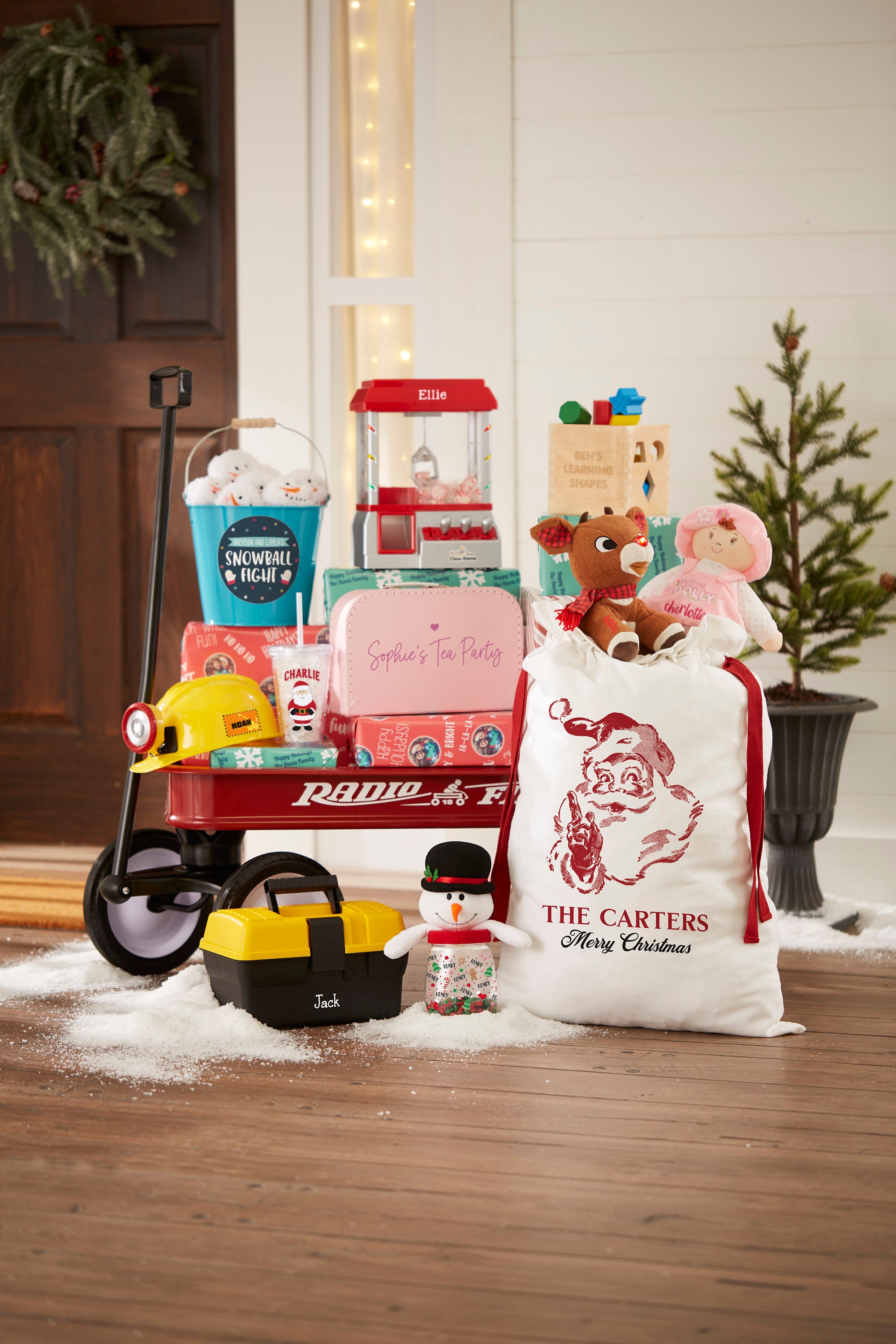 Santa and Friends Personalized 17 Oz. Insulated Acrylic - Etsy