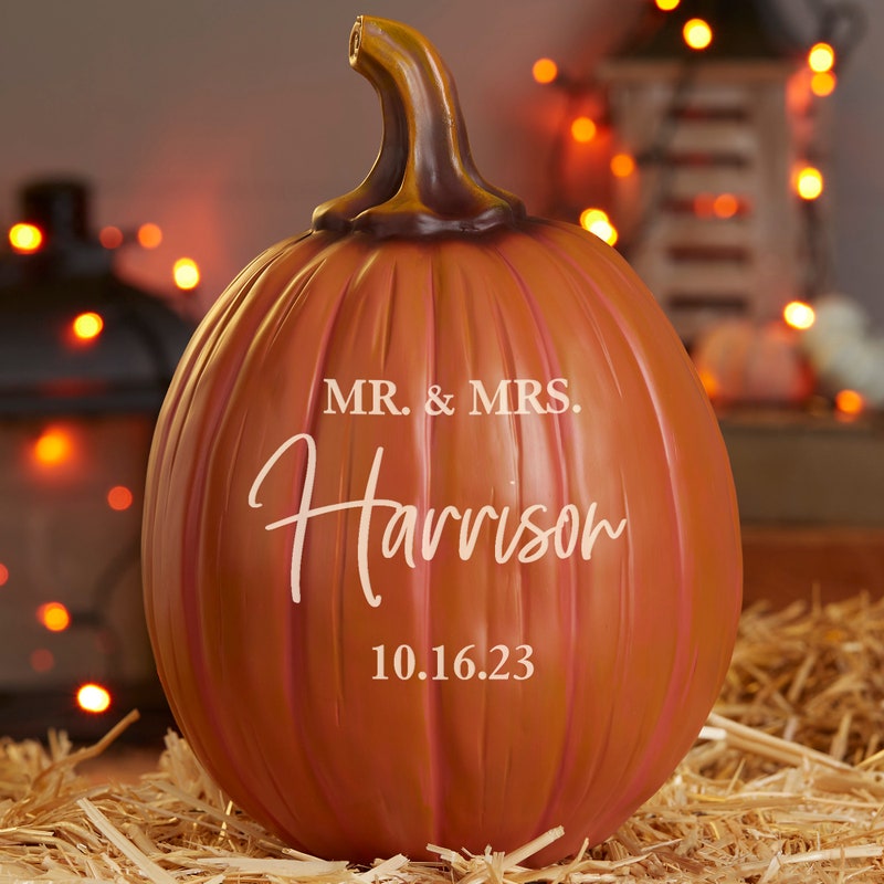 Personalized Pumpkins - Etsy