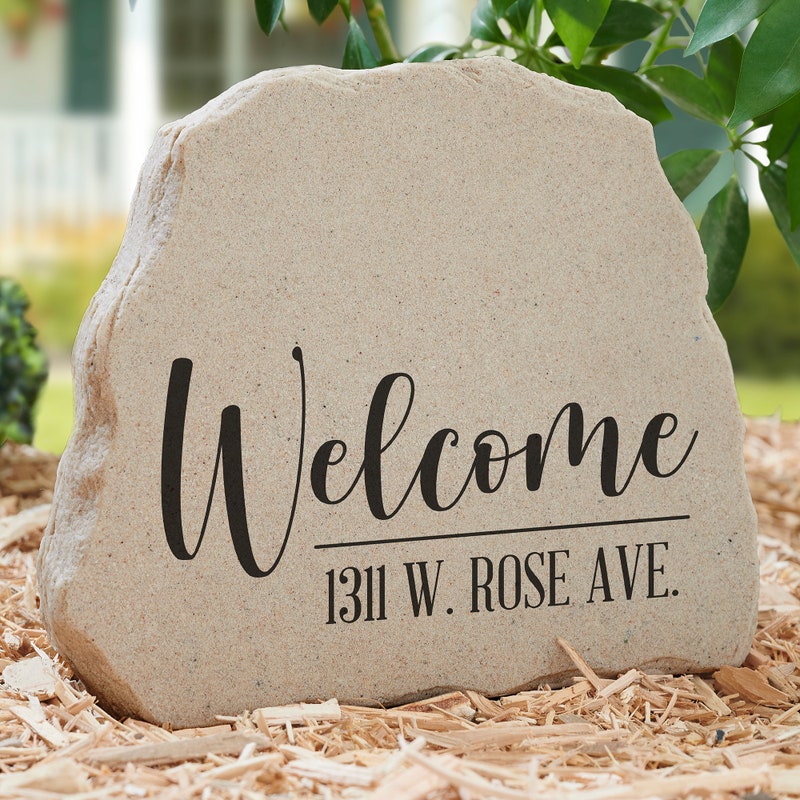 Welcome Rocks - Etsy