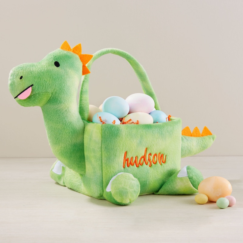 Personalized Dino Basket - Etsy