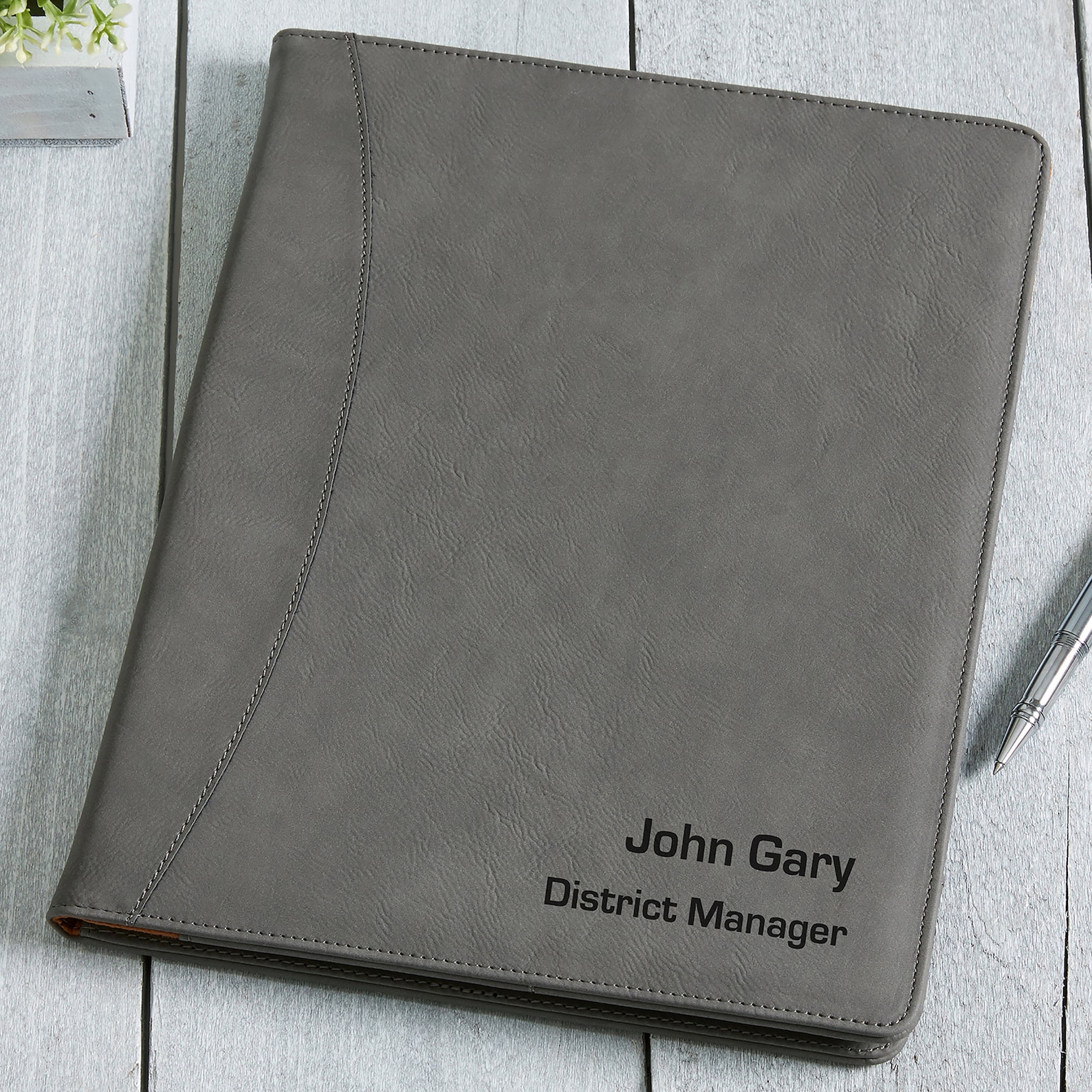 Signature Series Personalized Full Pad Portfolio, Office Gifts ...