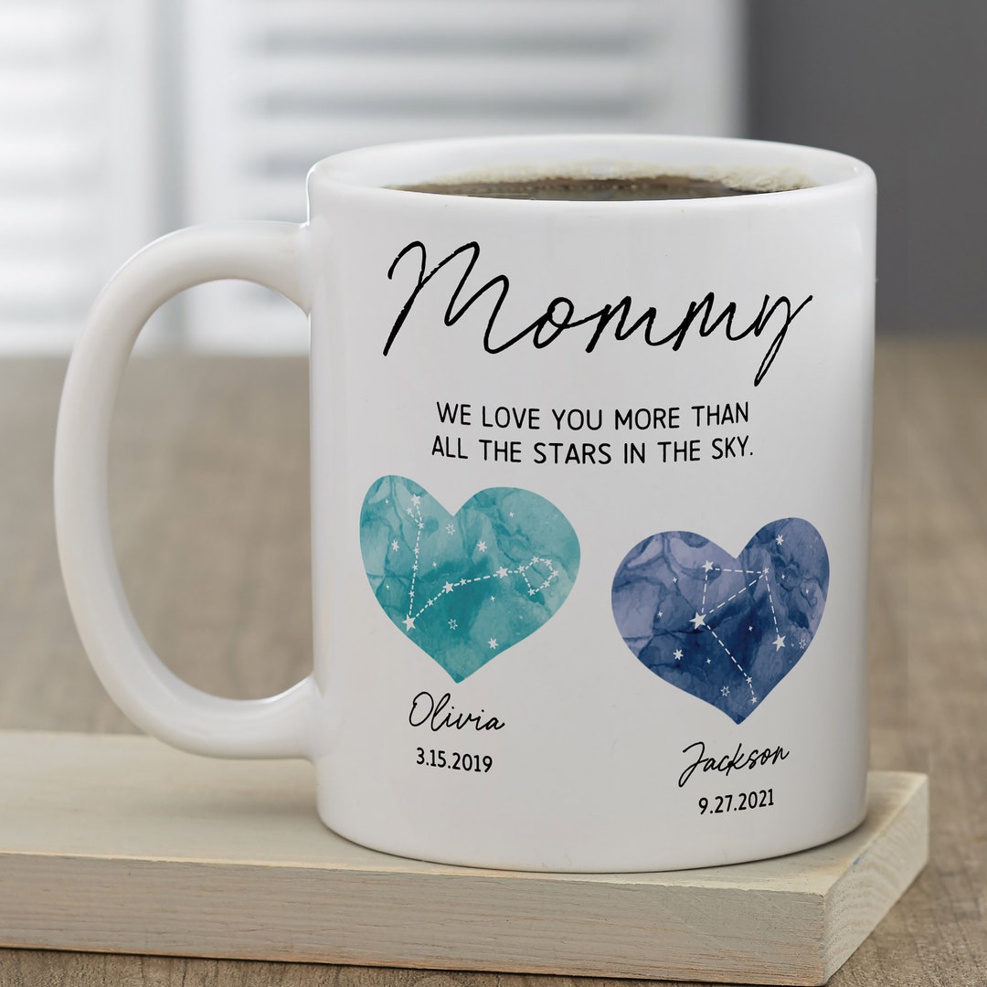Birthstone Constellations Personalized Mug, Mother's Day Gift, Daughter ...