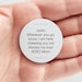 Write Your Message Personalized Metal Pocket Token, Pocket Coin ...