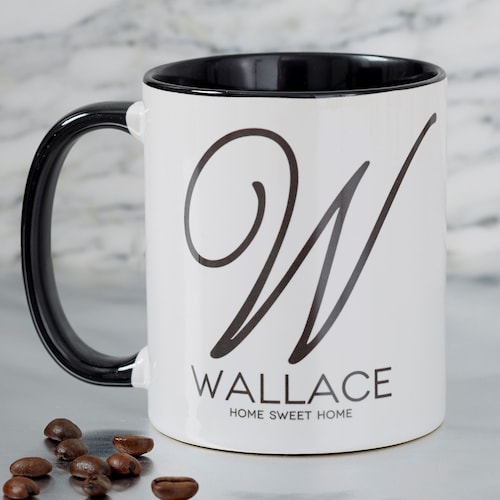 Personalized Coffee Mug for Men Personalized Monogram - Etsy
