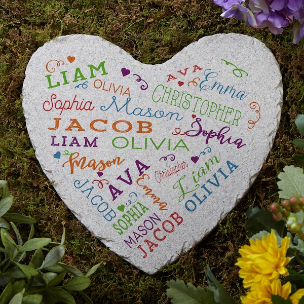 Personalized Stepping Stone - Etsy