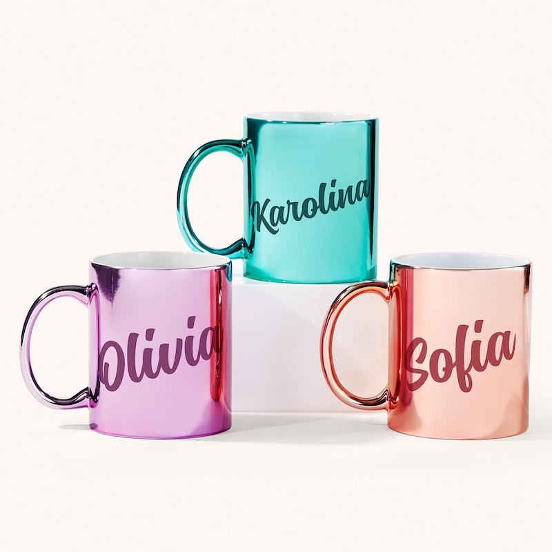 Purple Personalized Mugs - Etsy
