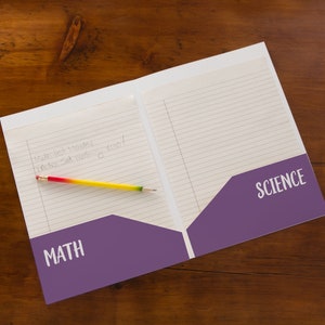 Watercolor Brights Personalized Folders, Personalized Gifts for Kids ...