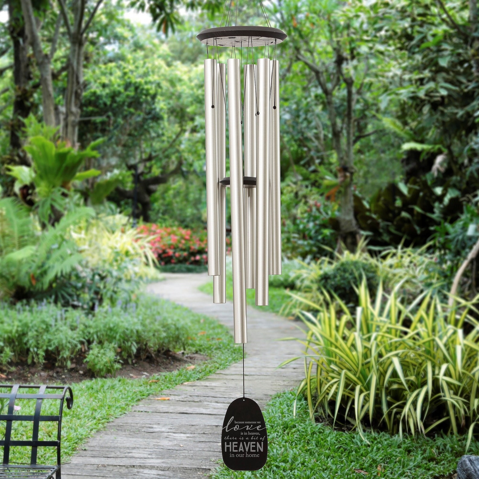 Heaven in Our Home Personalized Premium Wind Chimes, Personalized ...