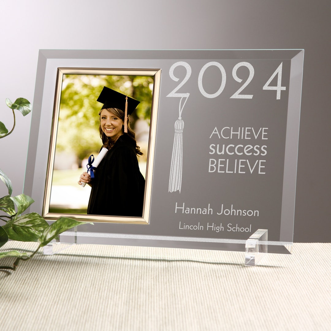 Graduation Inspiration Personalized Photo Frame, Gifts for Grads ...