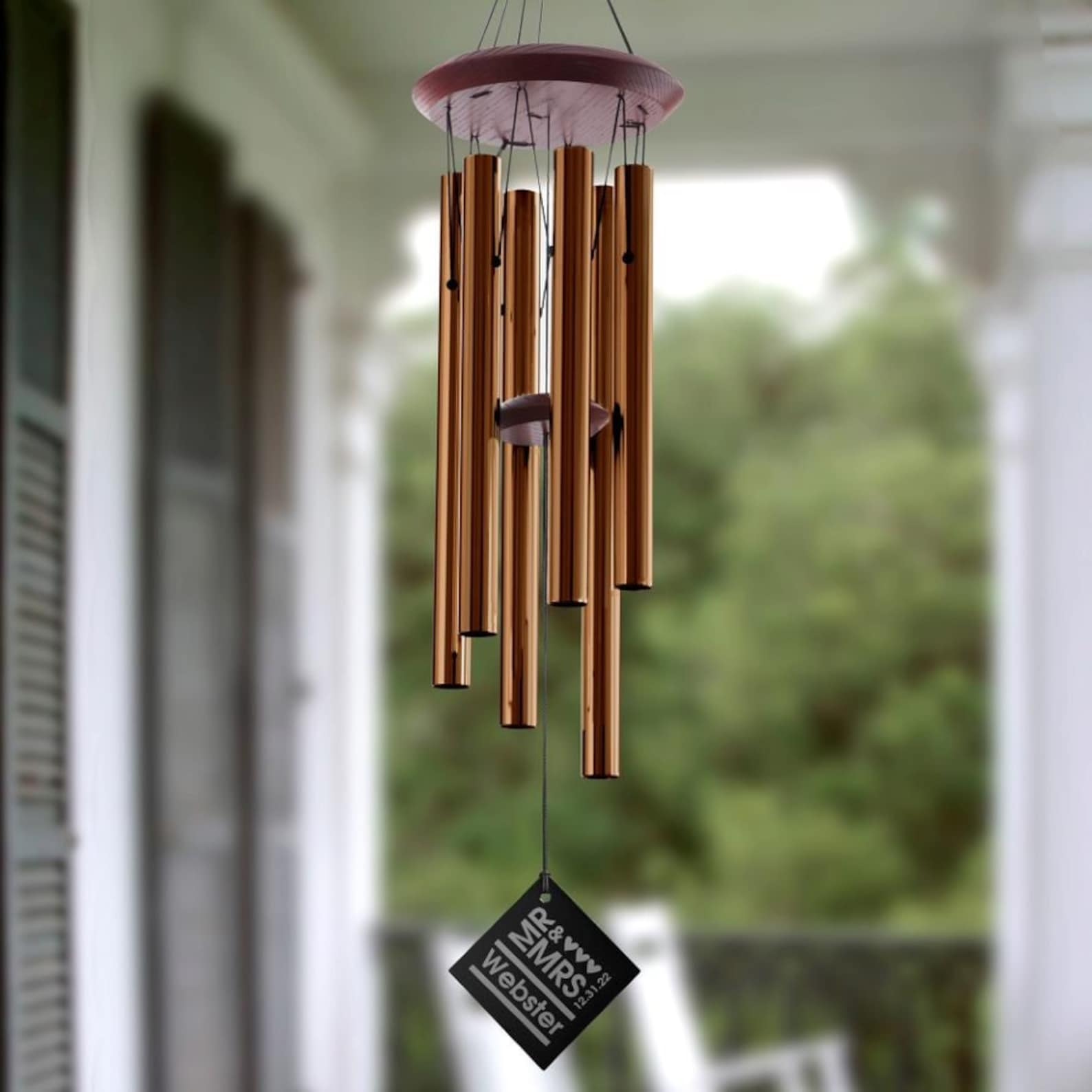 Mr. & Mrs. Personalized Wind Chimes Wedding Gifts New Home - Etsy