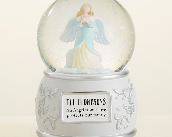 Personalized Handmade Music Box, Customized Angel Music Box, Engraved ...