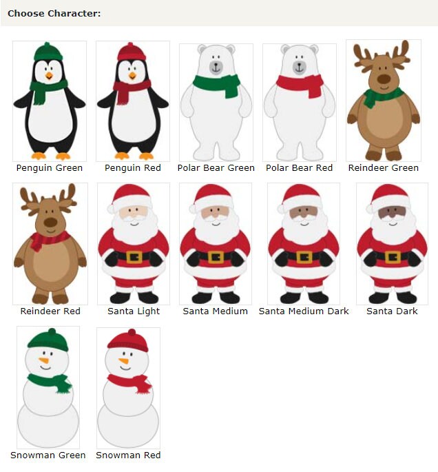 Santa and Friends Personalized 17 Oz. Insulated Acrylic Tumbler ...