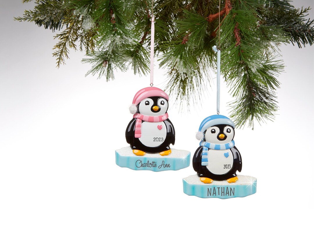 North Pole Penguin Girl© and North Pole Penguin Boy© Personalized ...