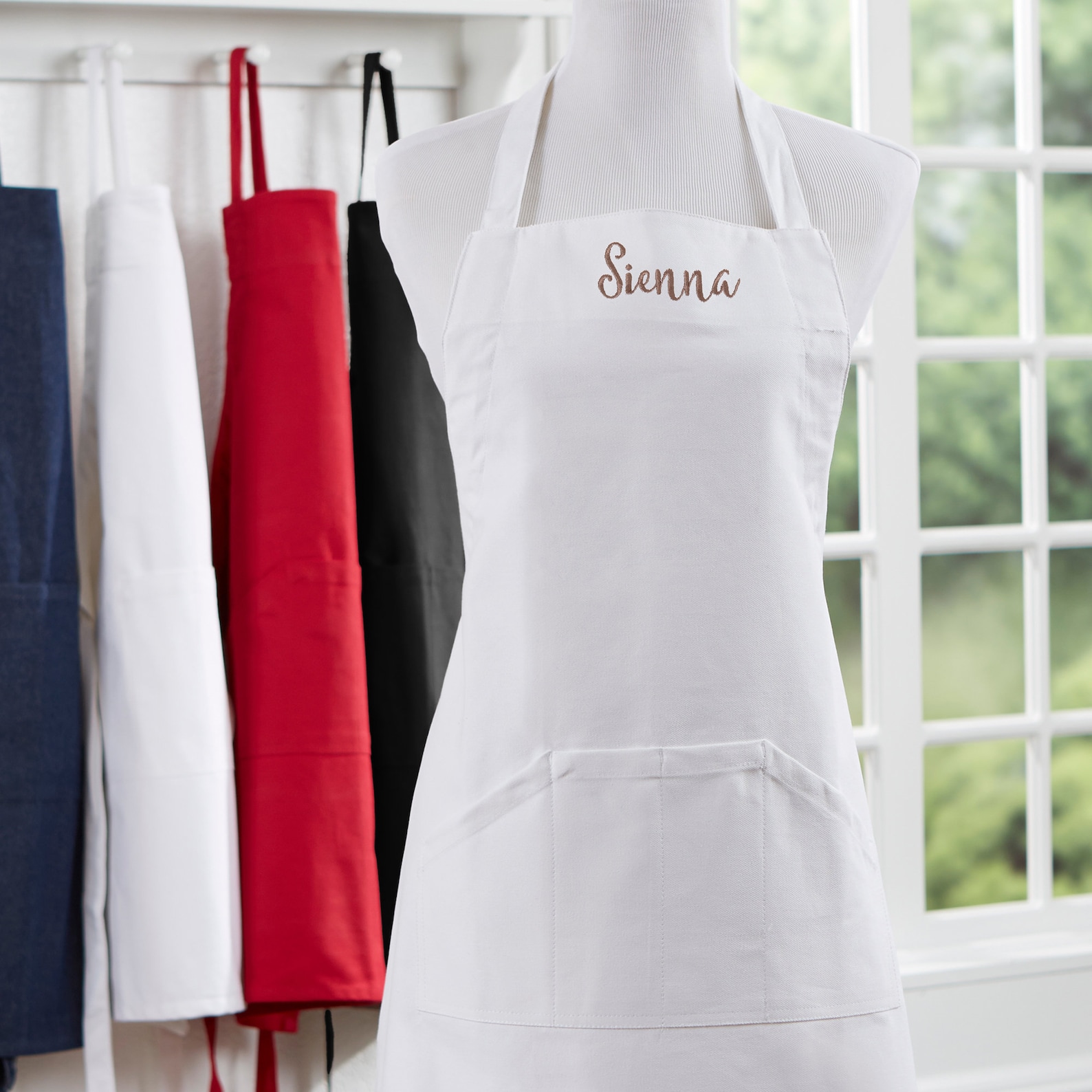 Personalized Embroidered Kitchen Apron, Gifts for Her, Gifts for Him ...