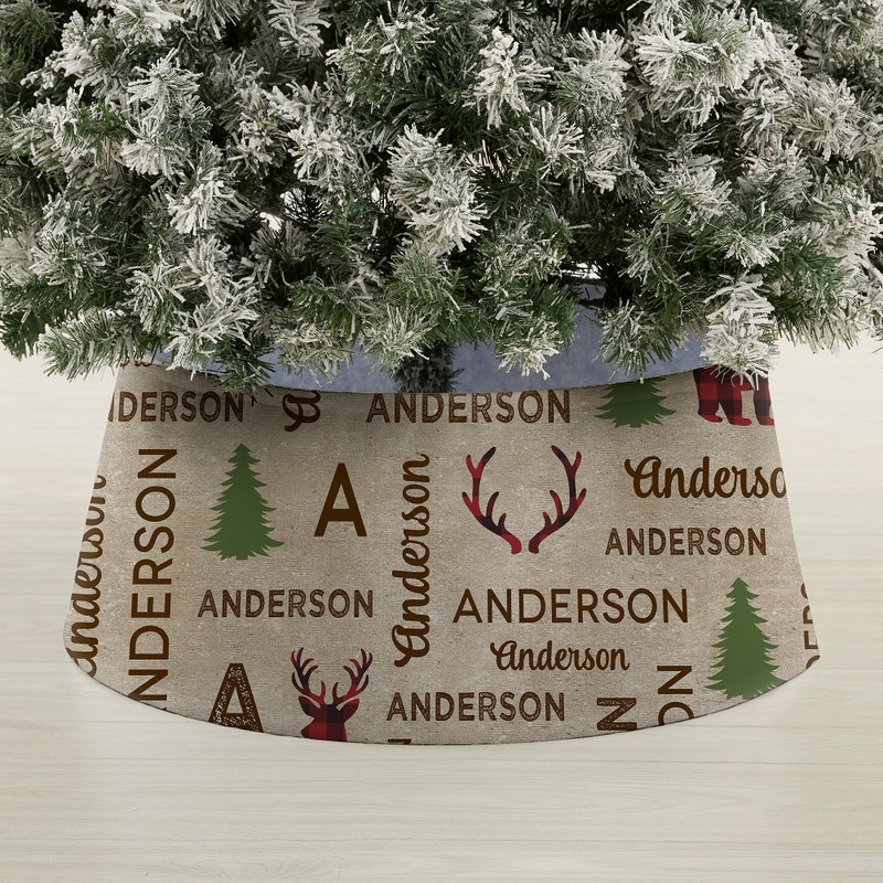 Christmas Tree Box Skirt - Etsy