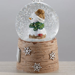 Snowman Personalized Christmas Snow Globe, Gifts for Christmas, Custom ...