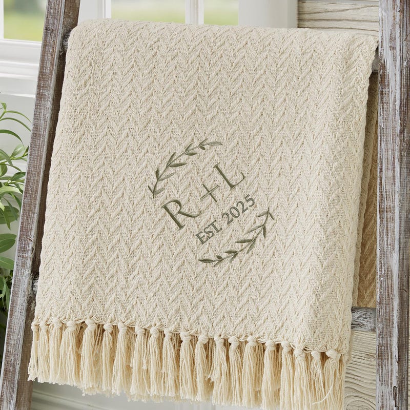 Wedding Blanket Embroider - Etsy